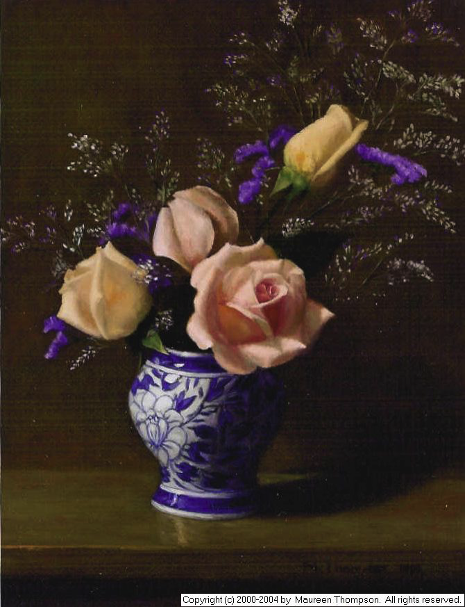 Still Life Paintings – Maureen Thompson – Fine Artist